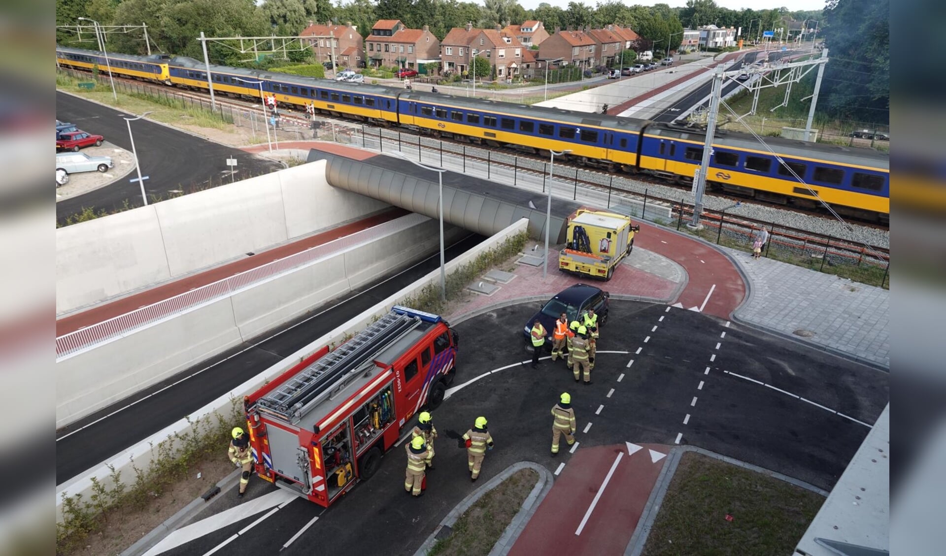 Grote Oefening Bij Nieuwe Harselaartunnel En Transferium Barneveldse