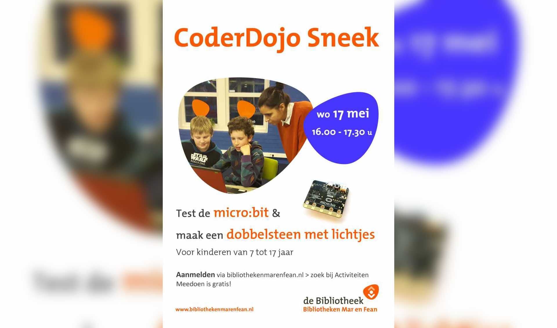 CoderDojo Junior bibliotheek Heerenveen in teken Nationale Voorleesdagen - Groot Heerenveen